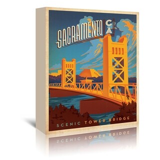 Asa Sac1001 by Anderson Design Group Wrapped Canvas - Americanflat - 5" x 7" - Bed Bath & Beyond ...